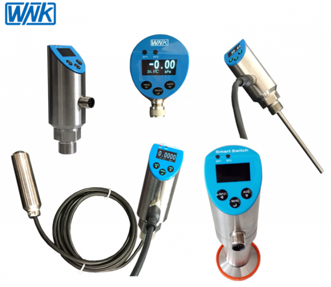 RS485 Smart Sanitary Pressure Sensor Switch With PNP / NPN Switching