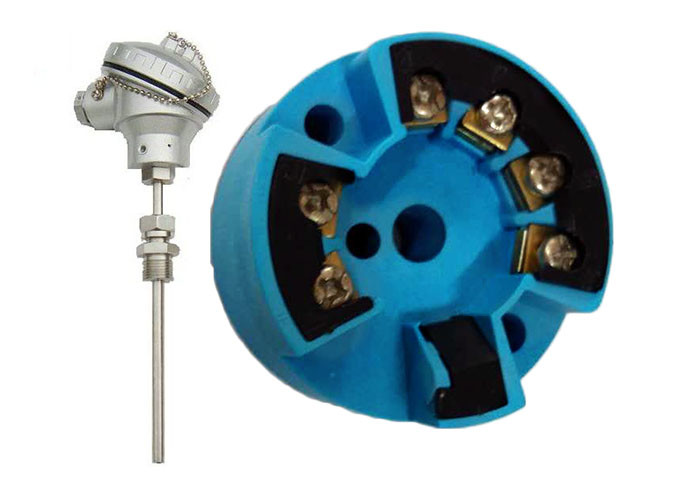 4-20ma Hart Industrial Temperature Transmitter One Side Connected