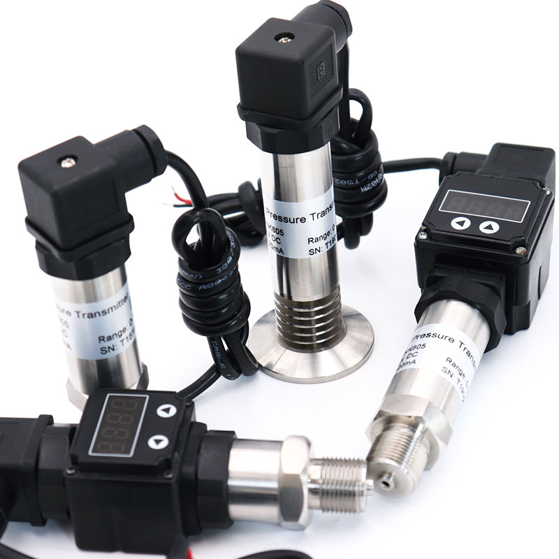 Sanitary Vacuum Compact Pressure Transmitter With Display 4 - 20mA DC IP65